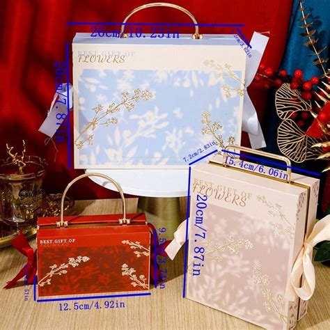 3 יחידות קופסאות מתנה עם סרט חותמת חם עם פרפרים ועיצוב ממתקים עבור אירוסין חתונה מסיבות חימום