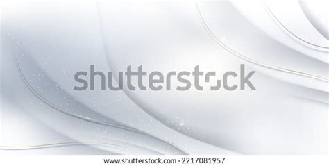 Abstract Grey White Wavy Curved Lines Stock Vector Royalty Free 2217081957 Shutterstock