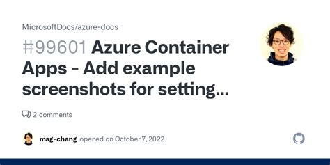 azure container apps add example screenshots for setting scale rules · issue 99601