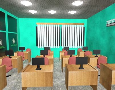 Computer Lab Interior Design Projects Photos Videos Logos Illustrations And Branding