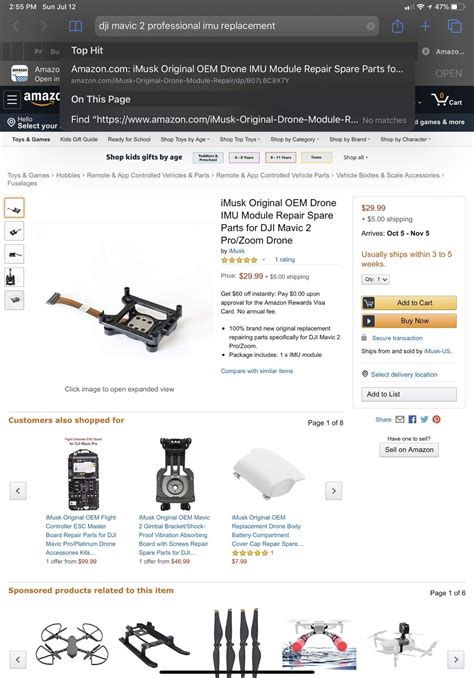 IMU Error DJI Mavic Air Mini Drone Community