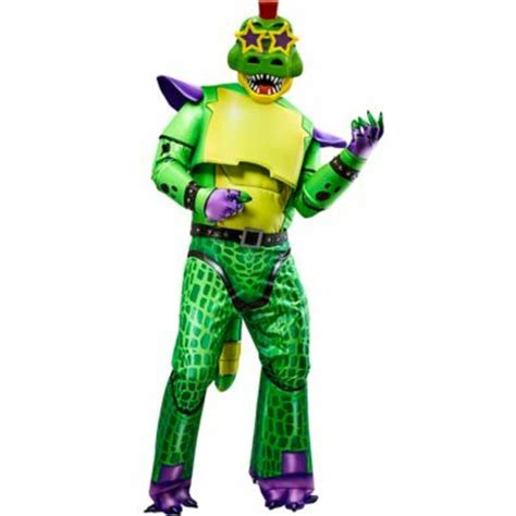 Adults Five Nights At Freddys Montgomery Gator Costume Large