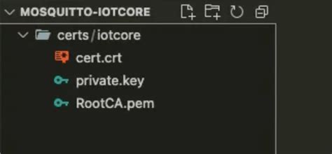 Mosquittoとiotcoreを使用してtlsでmqtt通信をやってみたmtls、パスワード認証 Developersio