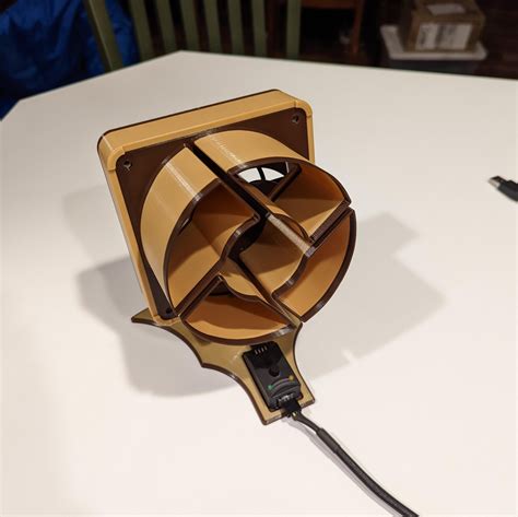 Noctua themed desk fan : r/functionalprint