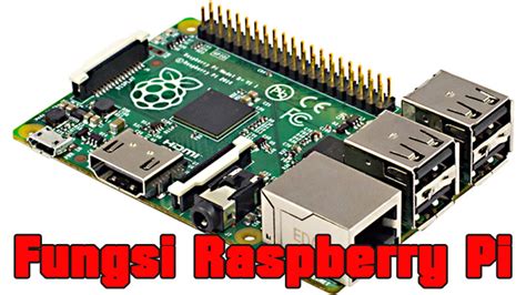 Apa Itu Raspberry Pi Berikut Pengertian Dan Fungsinya