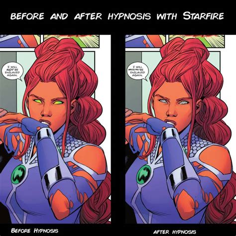 Before And After Starfire By Ravenhypno On Deviantart