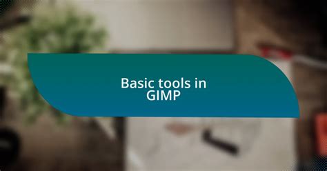 How I Create Seamless Patterns In Gimp