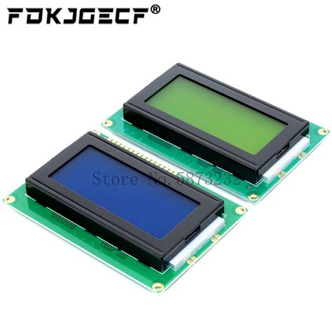 Dc 5v Blue Yellow Green Blacklight 1604 16 4 16x4 Character Lcd1604 Digital Lcd Screen Display
