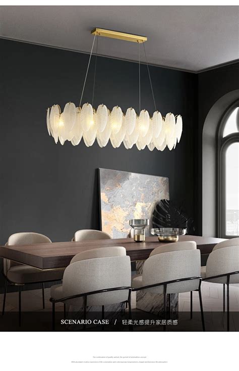 帕莎 轻奢全铜客厅羽毛吊灯卧室后现代简约奢华设计师餐厅创意灯 天猫 花瓣网