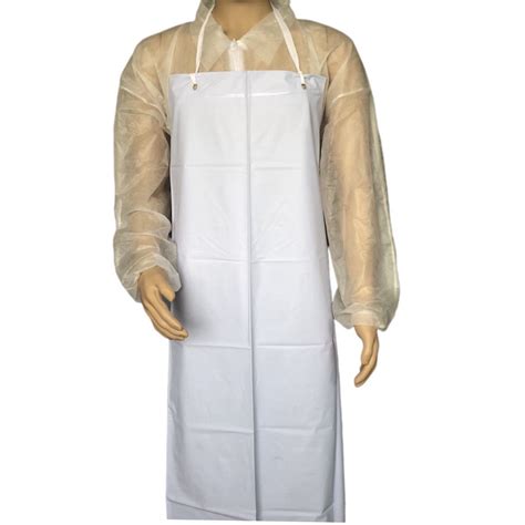 Customized Plastic Vinyl Pvc Disposable Apron Vinyl Pvc Apron And