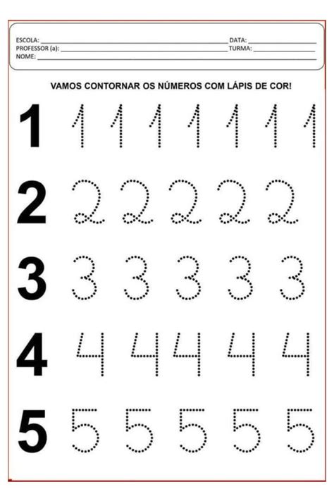 Atividades Para Imprimir Para Criança De 4 Anos