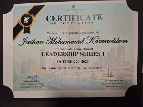 Jeeshan Mohammad Kamruddeen On Linkedin Feeling Proud To Be An Part Of Jw Marriott Marquis