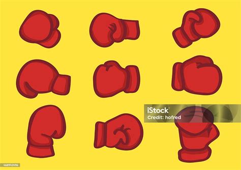 복싱 장갑 벡터 일러스트레이션 권투 글러브에 대한 스톡 벡터 아트 및 기타 이미지 권투 글러브 빨강 2015년 Istock