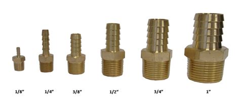 18 Barb Fitting 18 Id Hose Barb X 18 Male Npt