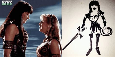 Así Lucen Los Protagonistas De La Serie Xena La Princesa Guerrera