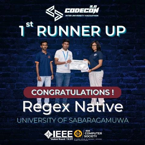 Ieee Computer Society Of Sliit On Linkedin Codecon Hackathon Ieee Ieeecs Ieeecssliit