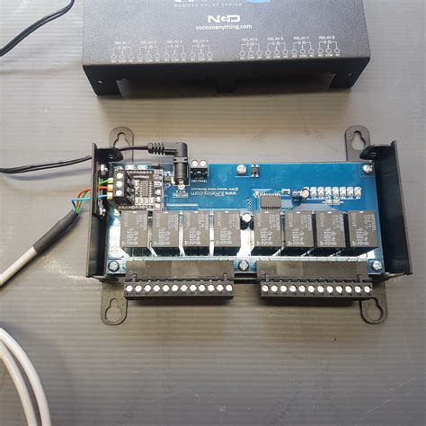 Direct Wired Contact Closure Remote SPDT Relay Controller 8 Channel 1 Way Not Comunicating