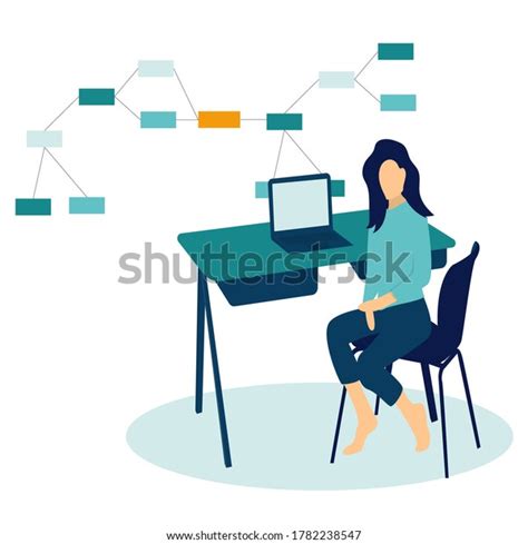 Programmer Engineering Development Illustration Developer Project Stock