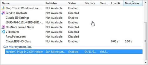 Internet Explorer 9 Will Monitor Add On Performance Ghacks Tech News