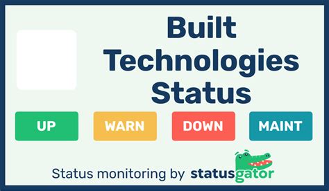 Built Technologies Notifications Status Check If Built Technologies Notifications Is Down Or