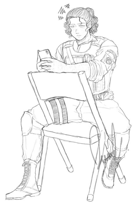 Another MTF Oc I M Sorry About Not Colouring My Things SCP Foundation Amino