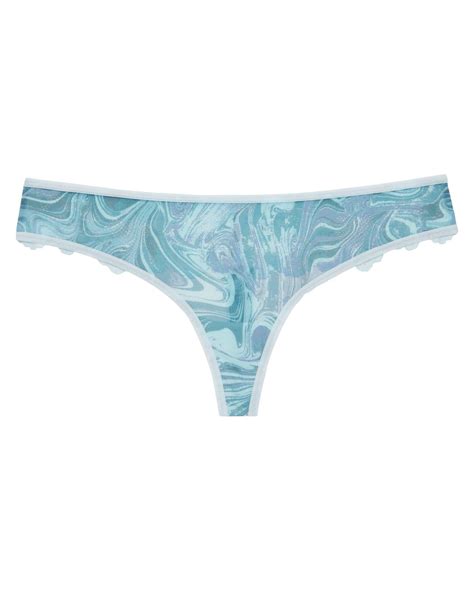 Nikki Thong Convo Blue Plus Thong Xl X Adore Me