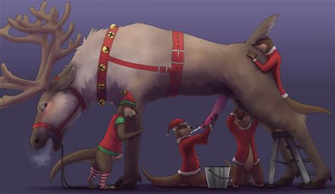 Rule 34 2017 Anal Anthro Anthro On Feral Antlers Bisexual Blush