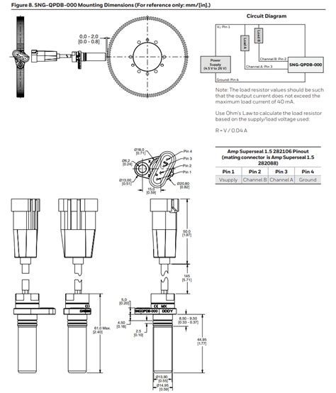 Kjt Sng Qpdb 000 Ly Speed Sensors Magspeed Quadrature Speed Sensor