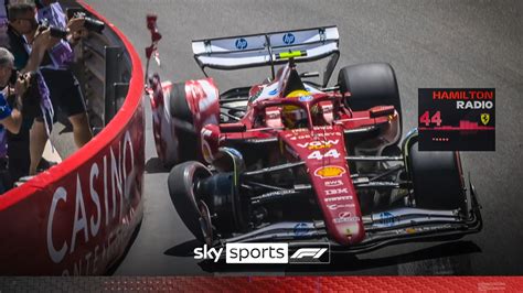 Monaco Gp Lewis Hamilton Crashes Out Of P3 After Hitting Barrier