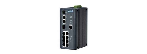 Advantech EKI Gigabit Ethernet Managed Switch With SFP Combo Ports And POE Ports