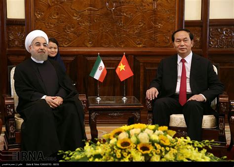 دیدار روسای جمهور ایران و ویتنام ایرنا