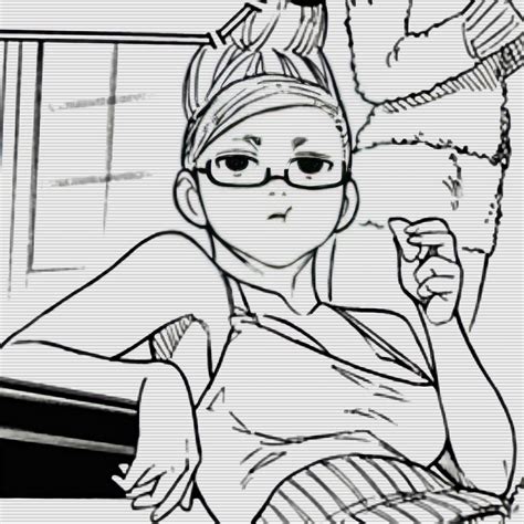 grandma dandadan desenhando esboços personagens de anime anime