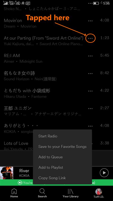 Context Menus From Buttons Misplaced After Scrolling · Issue 7 · Janchaloupkaspotify