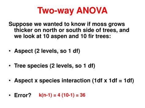 Ppt Two Way Anovas And Interactions Randomized Block Designs Fixed