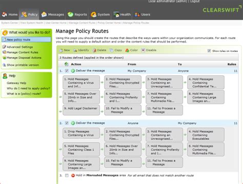 A Quick Tour Of The Clearswift Secure Email Gateway Llamaramblings