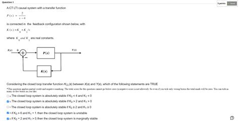 Solved A Ct Lti Causal System With A Transfer Function