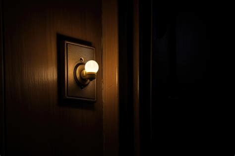 Premium Ai Image Light Switch In The On Position But Bulb Is Off
