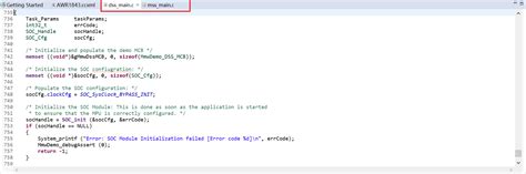 使用ccs调试awr1843代码ccs代码 Csdn博客