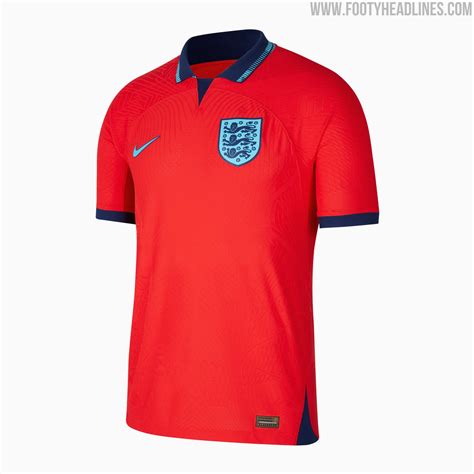England 2022 World Cup Away Kit Revealed Footy Headlines