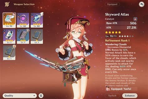 Best Genshin Impact Yanfei Build Recommended Artifacts And Weapons