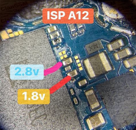 Samsung Galaxy A12 A125f Isp Emmc Pinout Test Point 44 Off