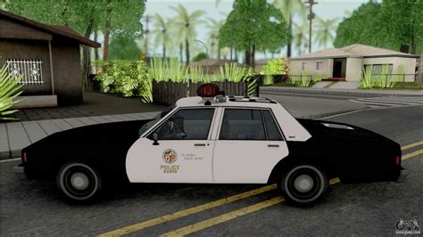 Chevrolet Impala 1986 Lapd For Gta San Andreas
