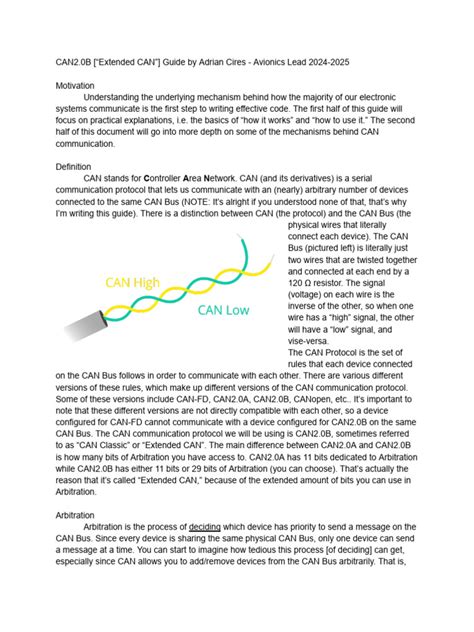 Can Communication Protocol Guide V1 0 Pdf Identifier Computer Network