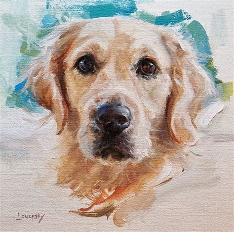Golden Retriever Maleri Golden Retriever Laatste Avondmaal Altered
