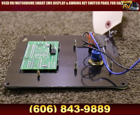 Rv Components Used Rv Motorhome Smart Ems Display And Awning Key Switch Panel For Sale Ems