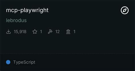 playwright mcp server glama