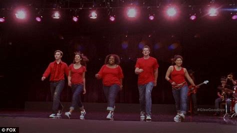 Glee Says Goodbye With A Touching Tribute To The Late Corey Monteith Glee Geraldo Rivera