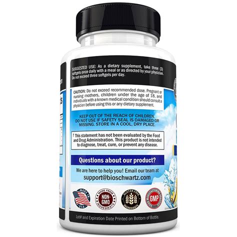 Omega-3 Fish Oil | BioSchwartz | BioSchwartz