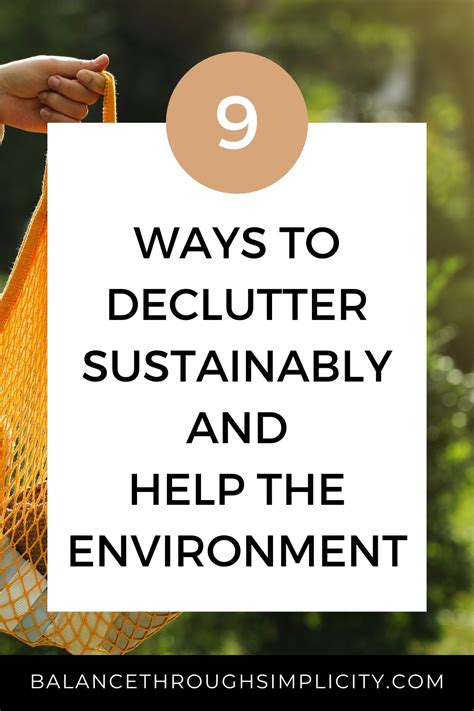 Sustainable Decluttering Ways To Declutter In An Eco Friendly Way