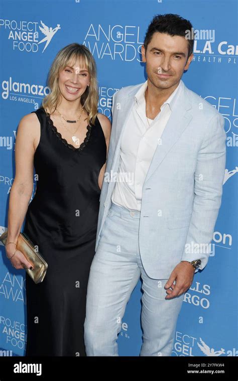 Los Angeles California September 28 L R Amy Phillips And Stuart O